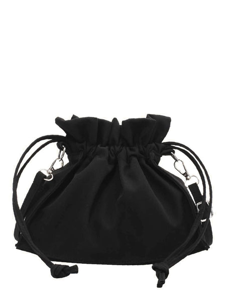 Bag For Love - Drawstring Decor Ruched Bag - Women Crossbody ...